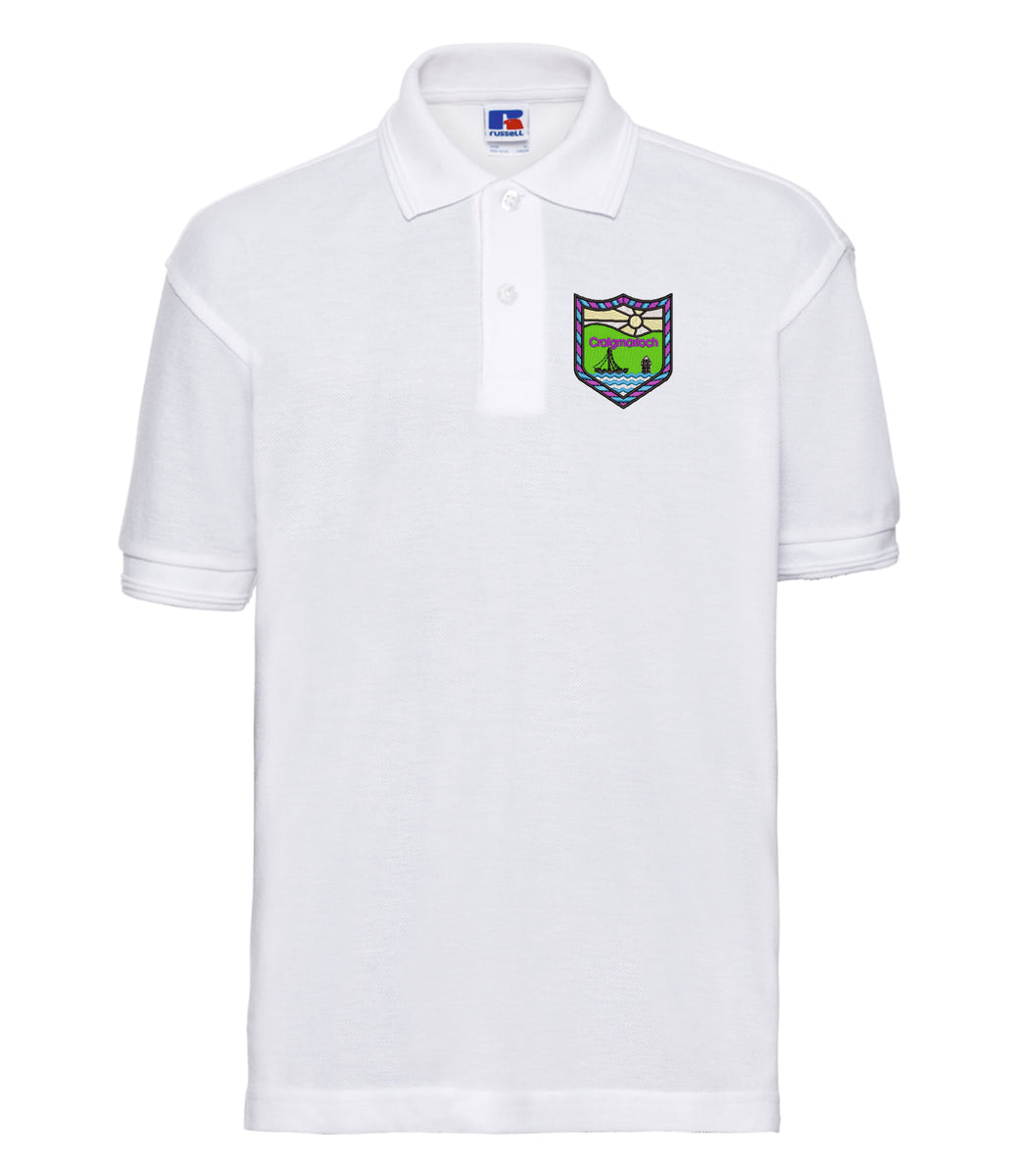 Craigmarloch School Primary White Polo – Logoduk
